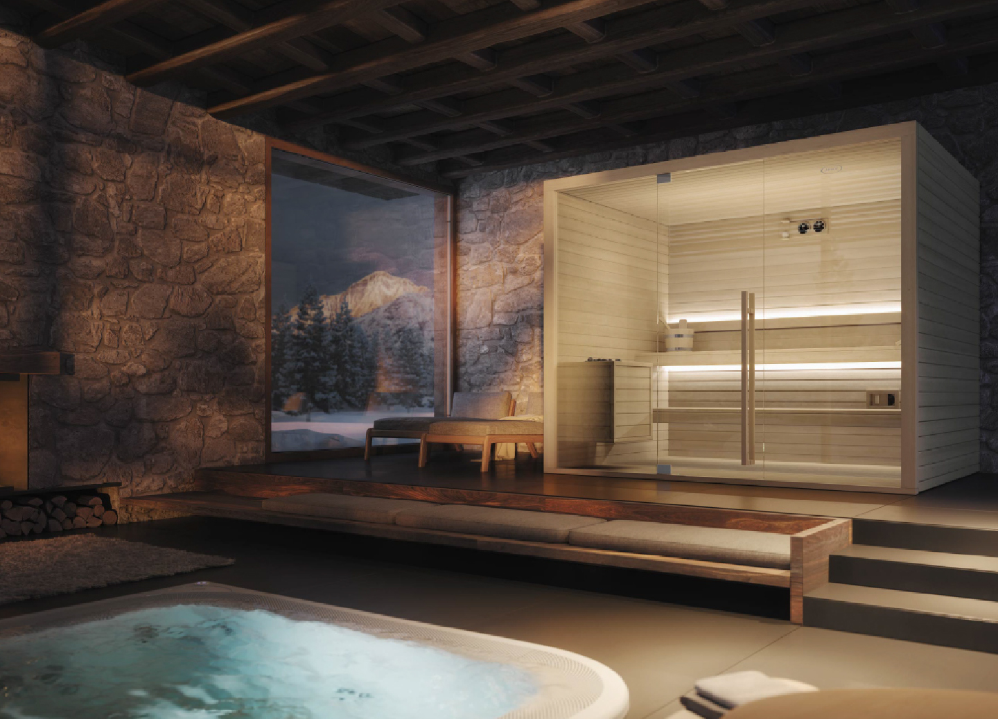 Jacuzzi® Wellness | Sauna, Hammam and Emotional Showers | Jacuzzi.com ...