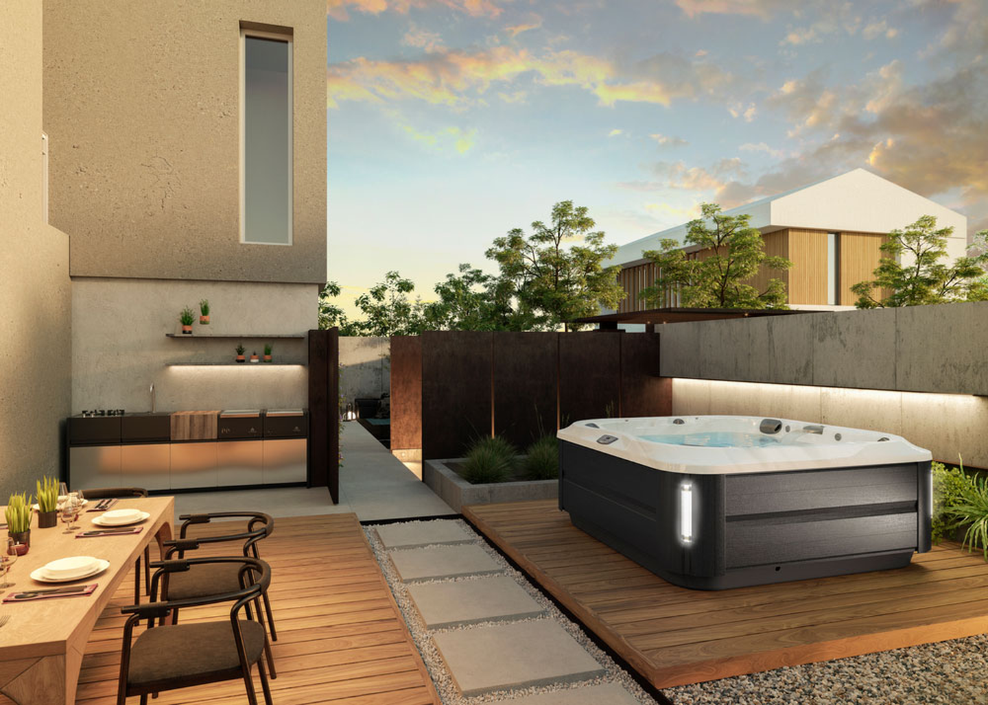 What is a portable spa and how is it different from an inground hot tub ...