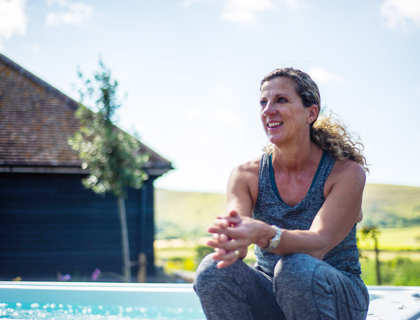 Sally Gunell Jacuzzi® Performance Athlete | Jacuzzi.com | Jacuzzi®