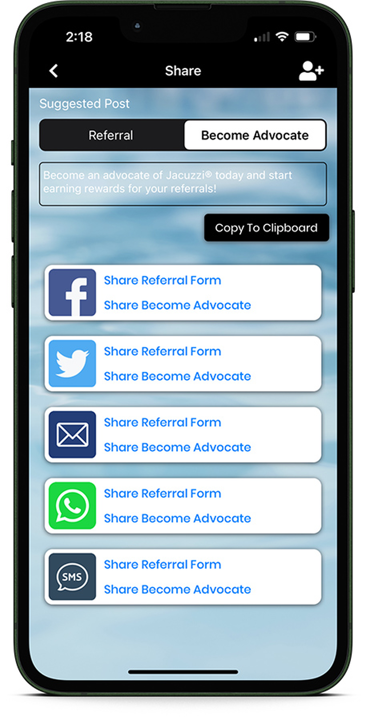 Jacuzzi® Referral Program | Jacuzzi®