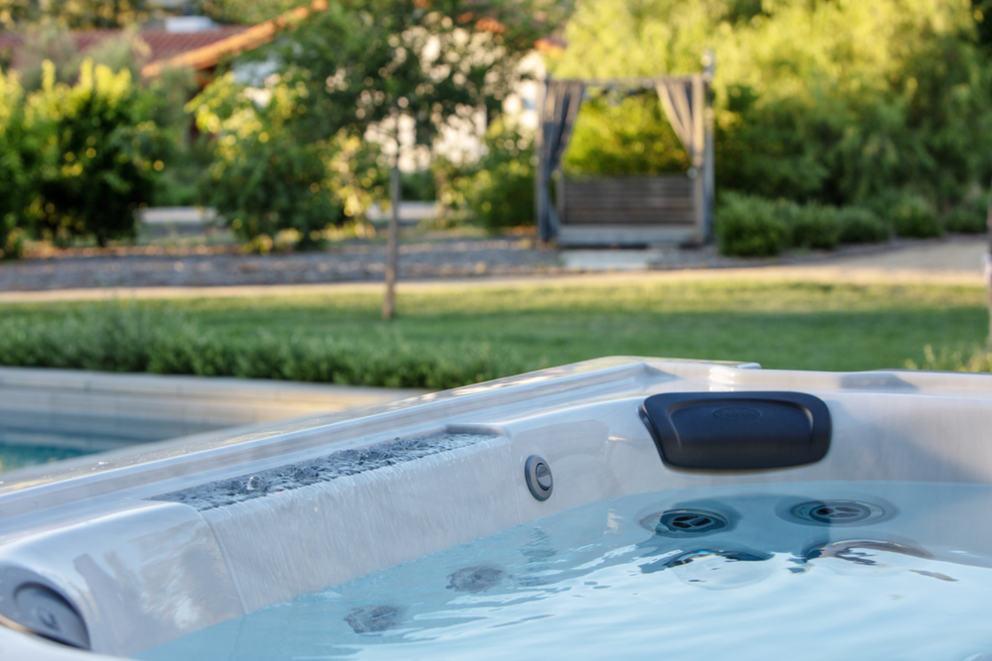 Hot tubs with waterfalls | Jacuzzi®