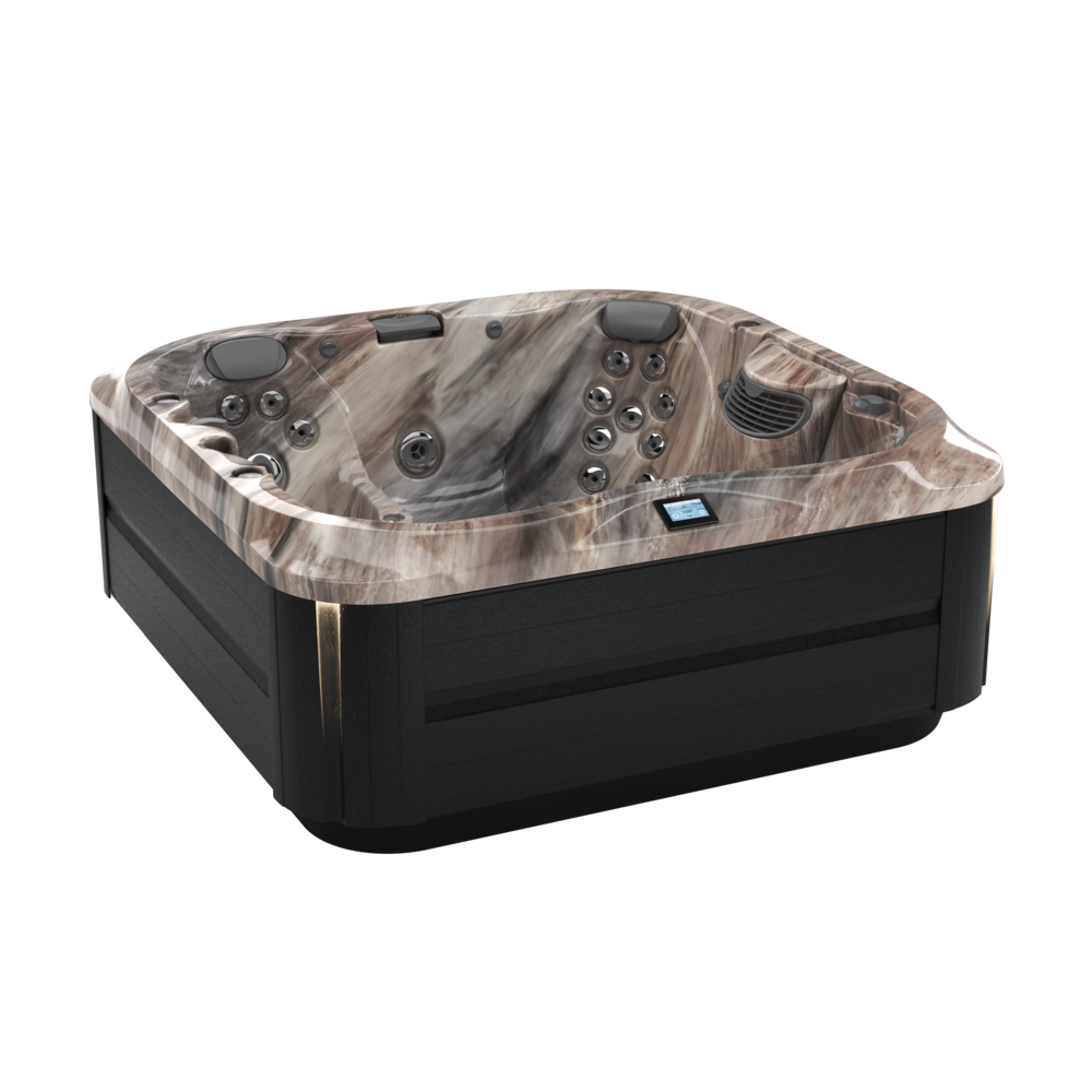 J-335™ Comfort with Compact Lounge Seat Designer Hot Tub with Open ...