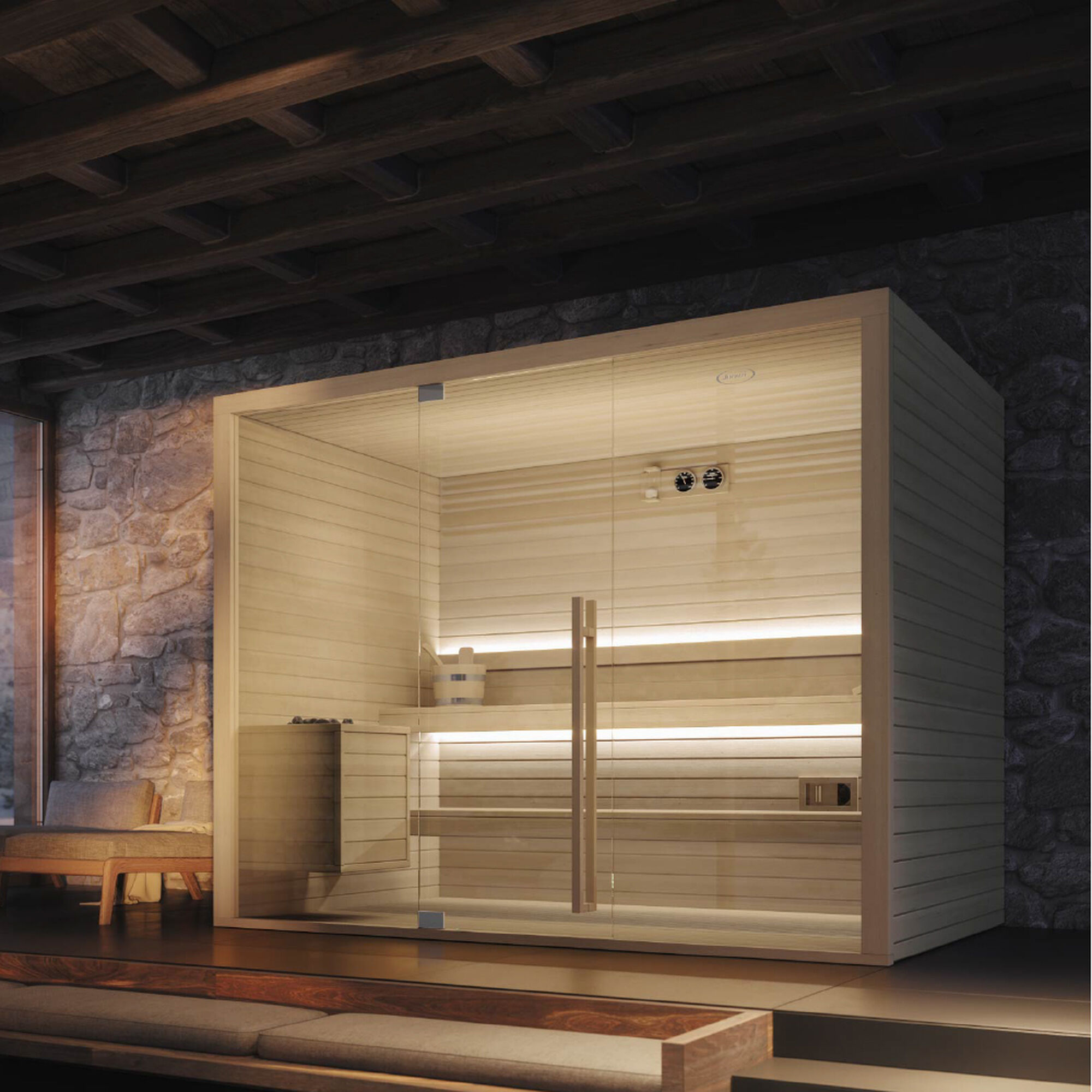 Mood XL - Sauna - 250 x 200 x 210 H | Jacuzzi® EMEA
