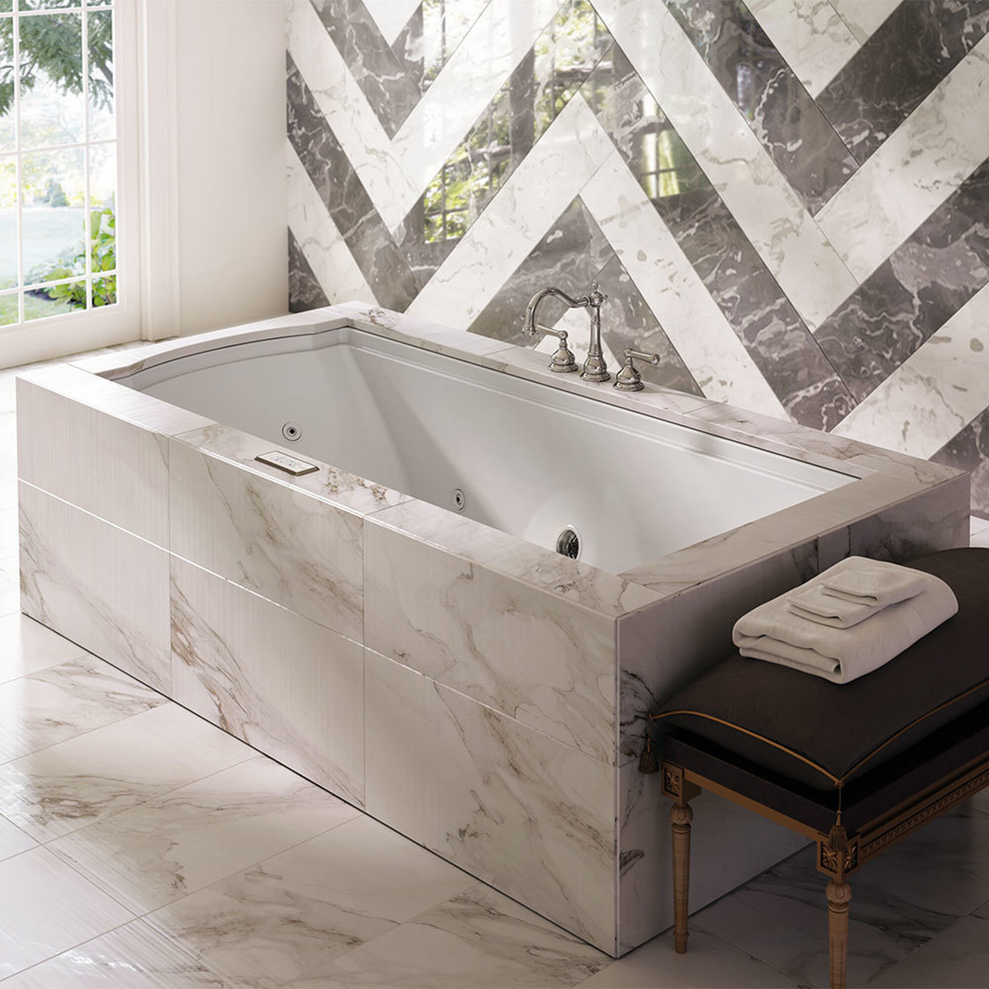 FUZION® 7236 Drop-in Bath | Jacuzzi.com | Jacuzzi®