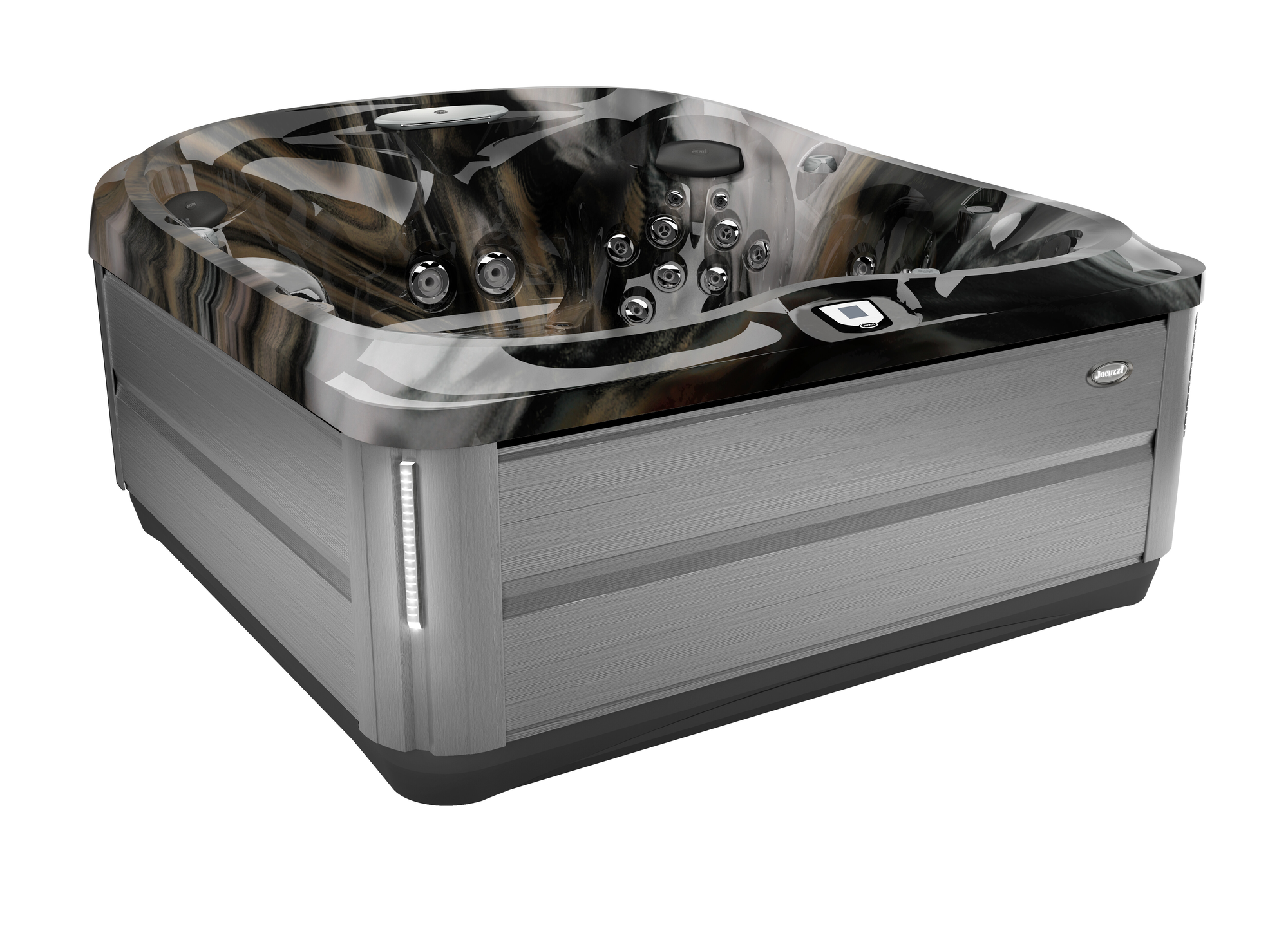 J-485™ Designer Hot Tub with Open Seating Designer Hot Tub with Open ...