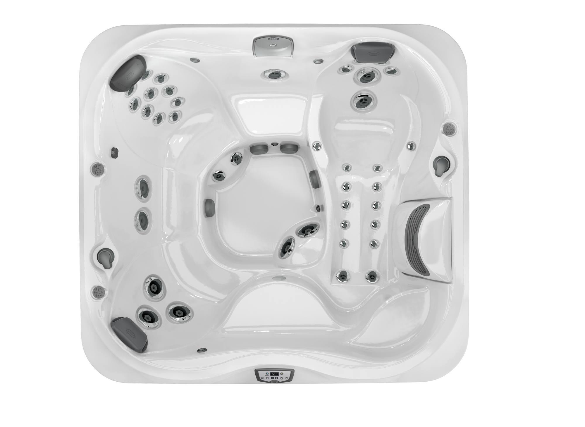 J-355™ Hot Tub with Comfort Lounge Seating and Cool Down Seat Designer ...