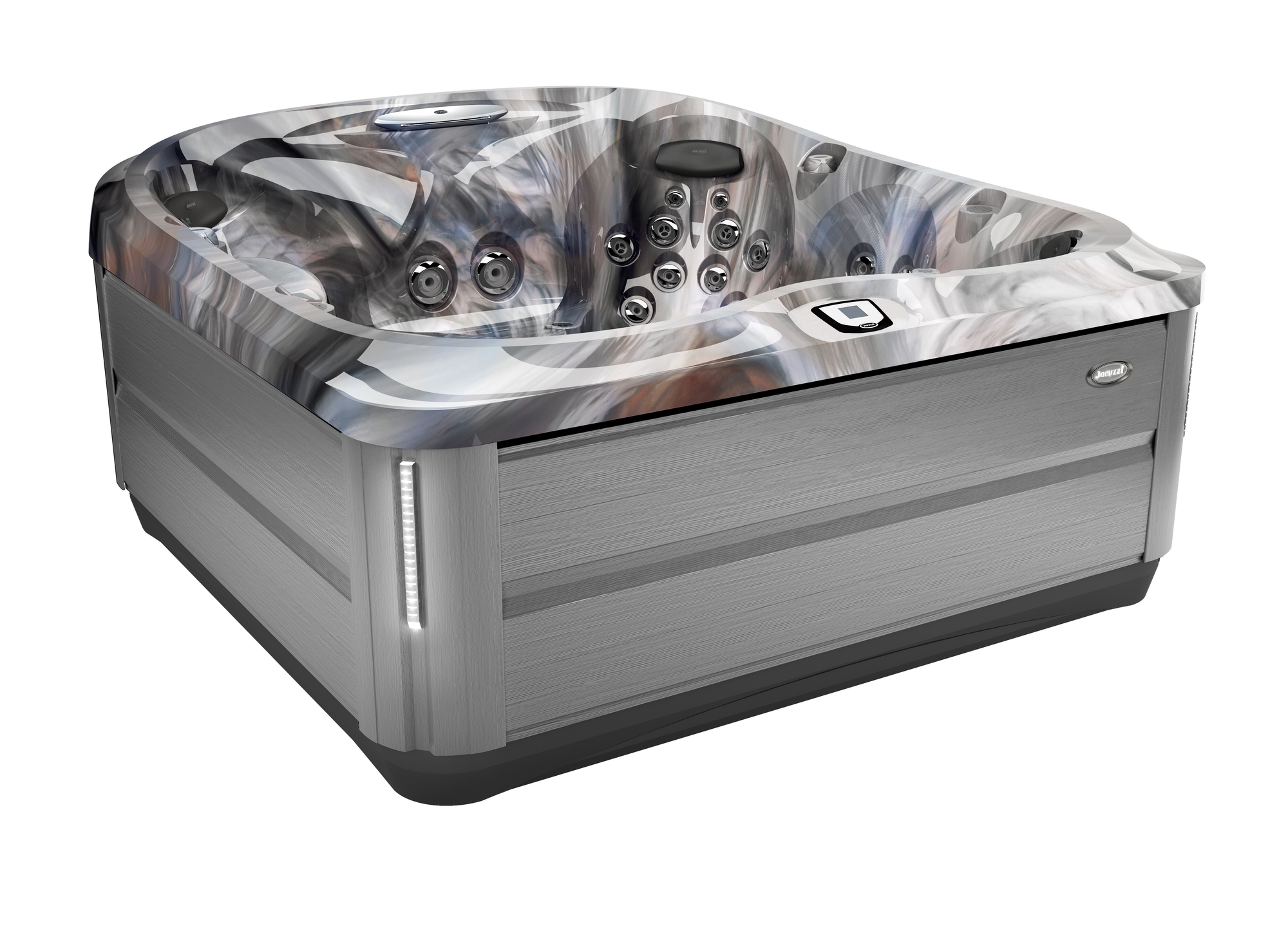 J-485™ Designer Hot Tub with Open Seating Designer Hot Tub with Open ...
