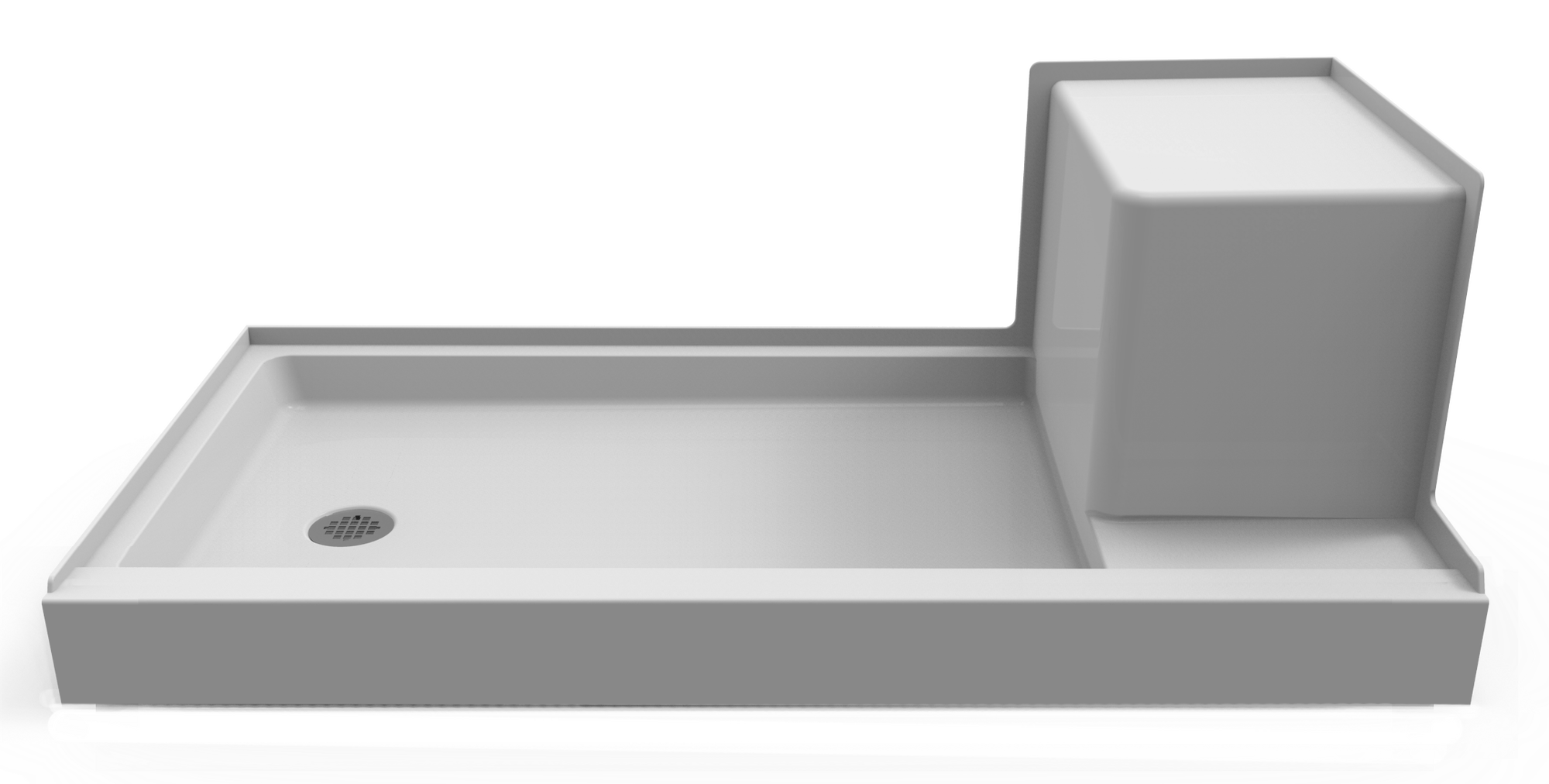 Catalina® Seated Shower Base | Jacuzzi.com | Jacuzzi®