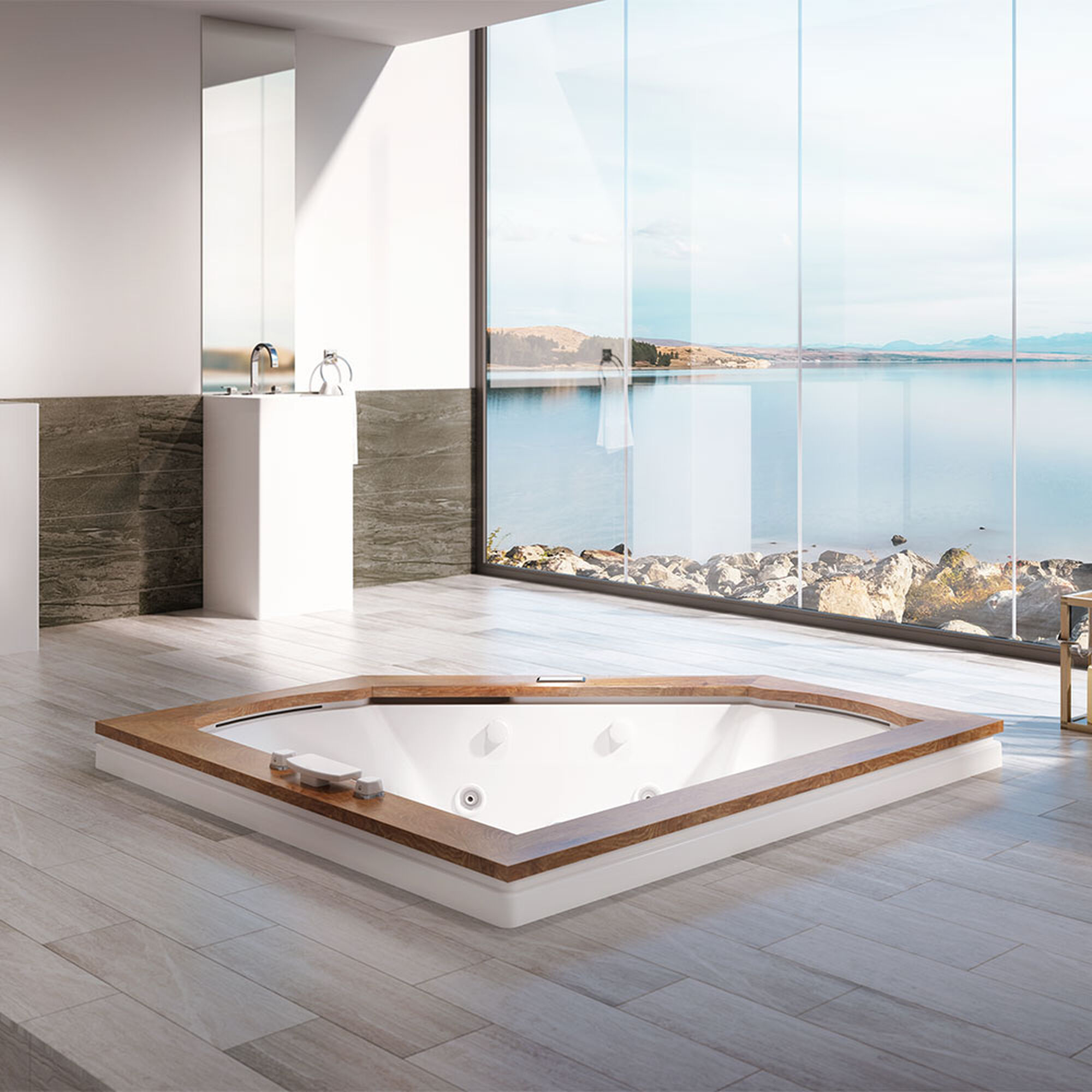 FUZION® 6666 Drop-in Bath | Jacuzzi.com | Jacuzzi®