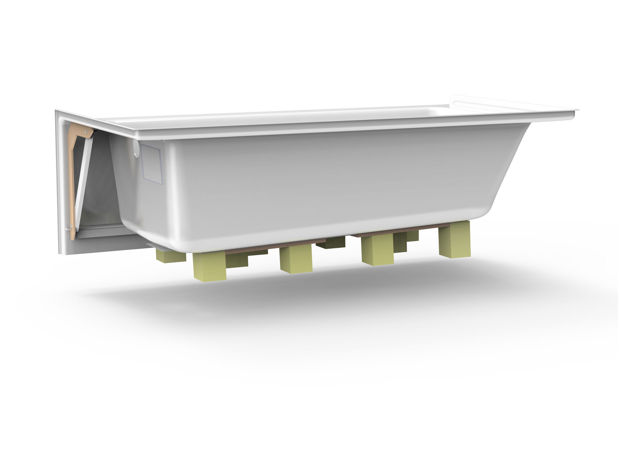 Catalina® Low Profile Corner Shower Base | Jacuzzi.com | Jacuzzi®