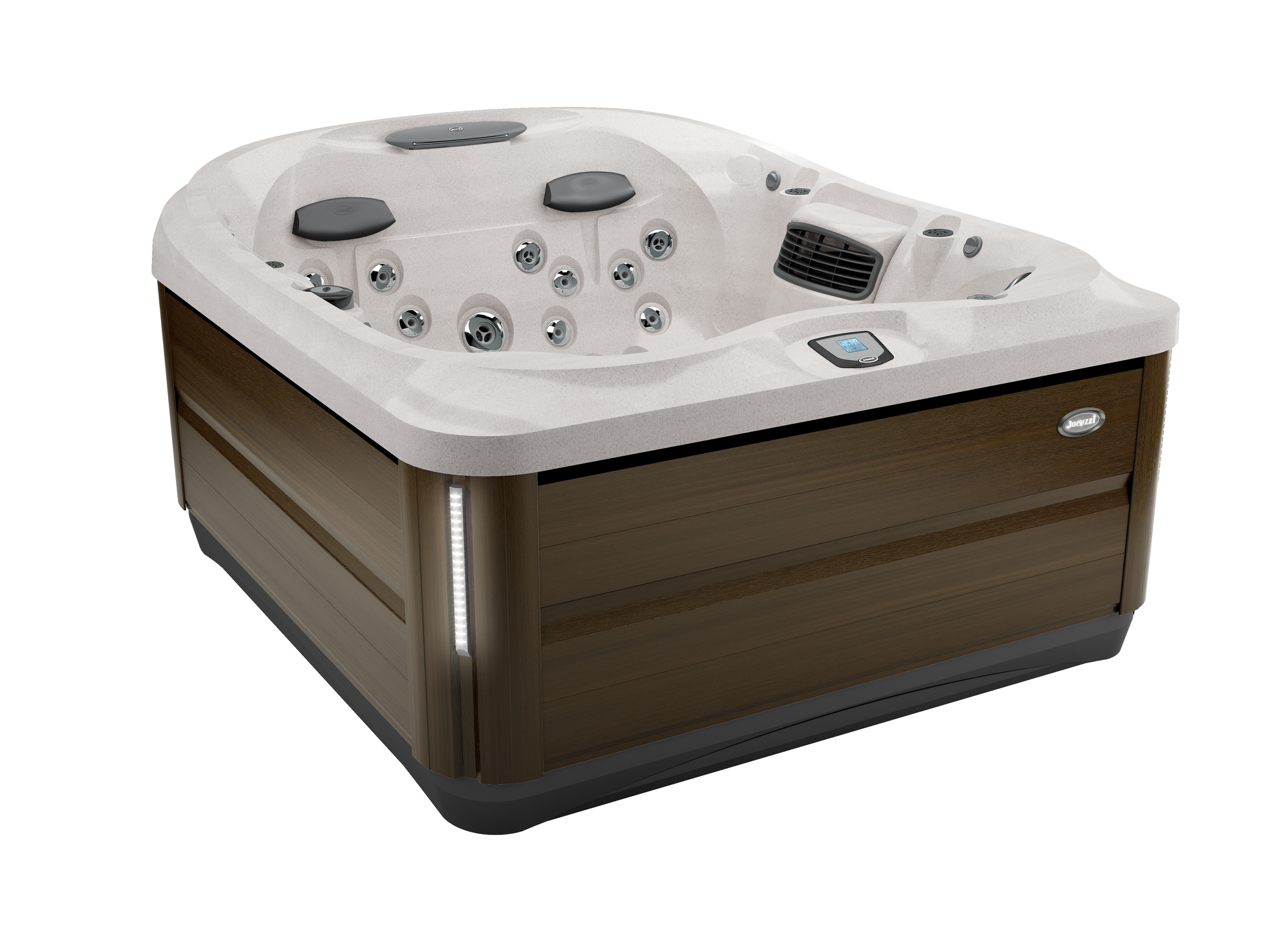J-425™ Compact Designer Hot Tub with Open Seating Designer Hot Tub with ...