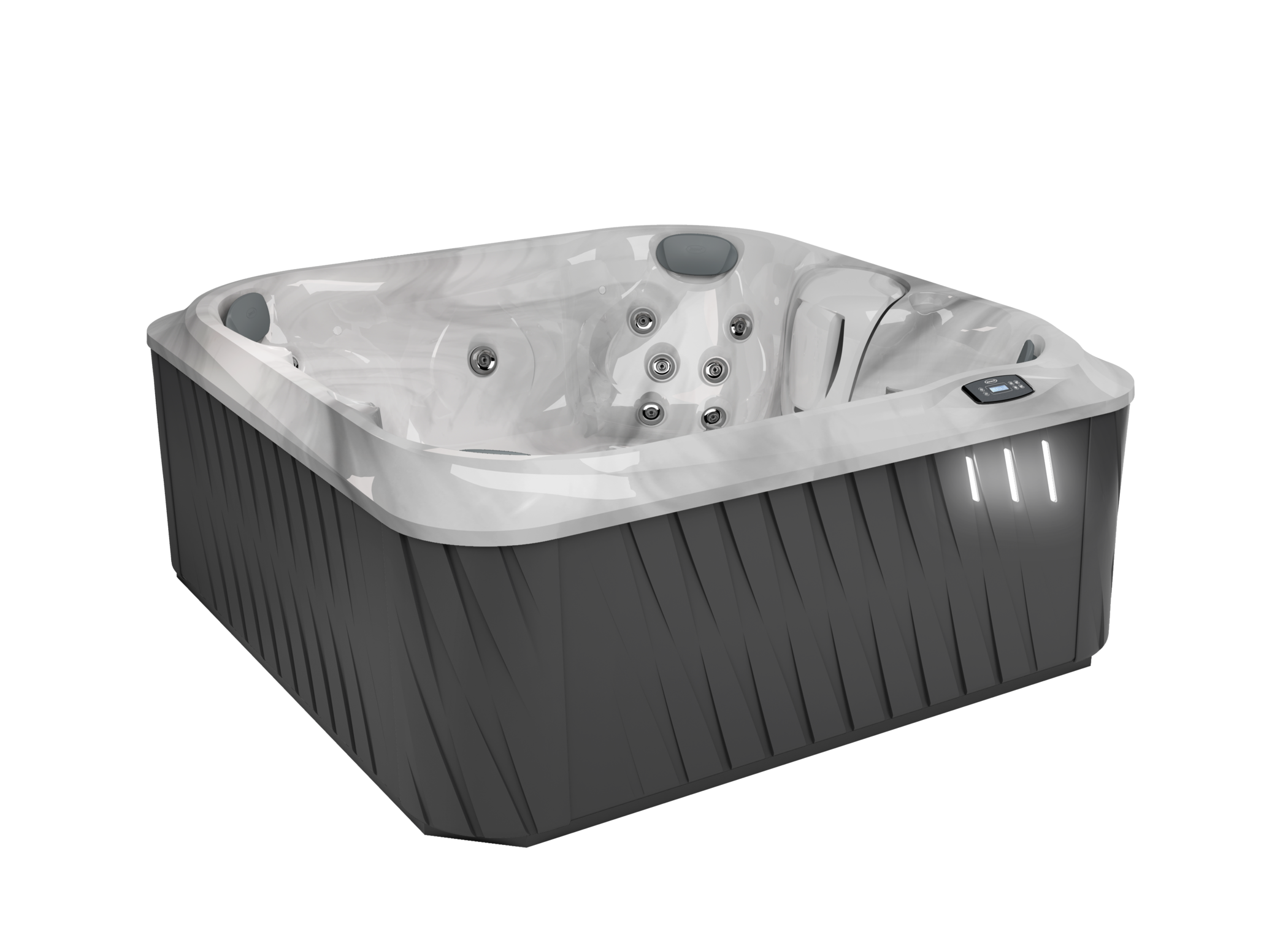 J-225™ Open-Seating Hot Tub with Five Seating Options Designer Hot Tub ...