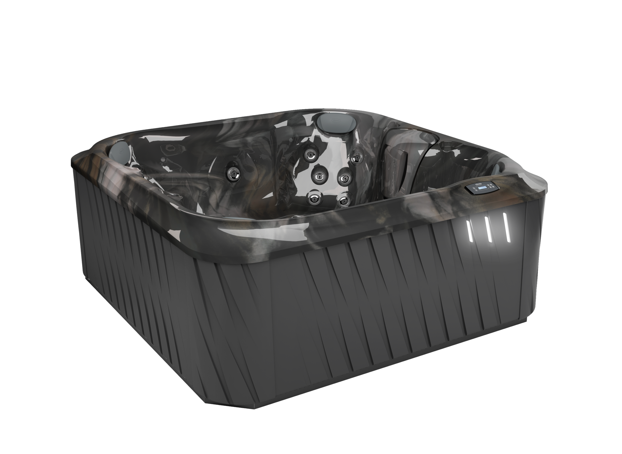 J-225™ Open-Seating Hot Tub with Five Seating Options Designer Hot Tub ...