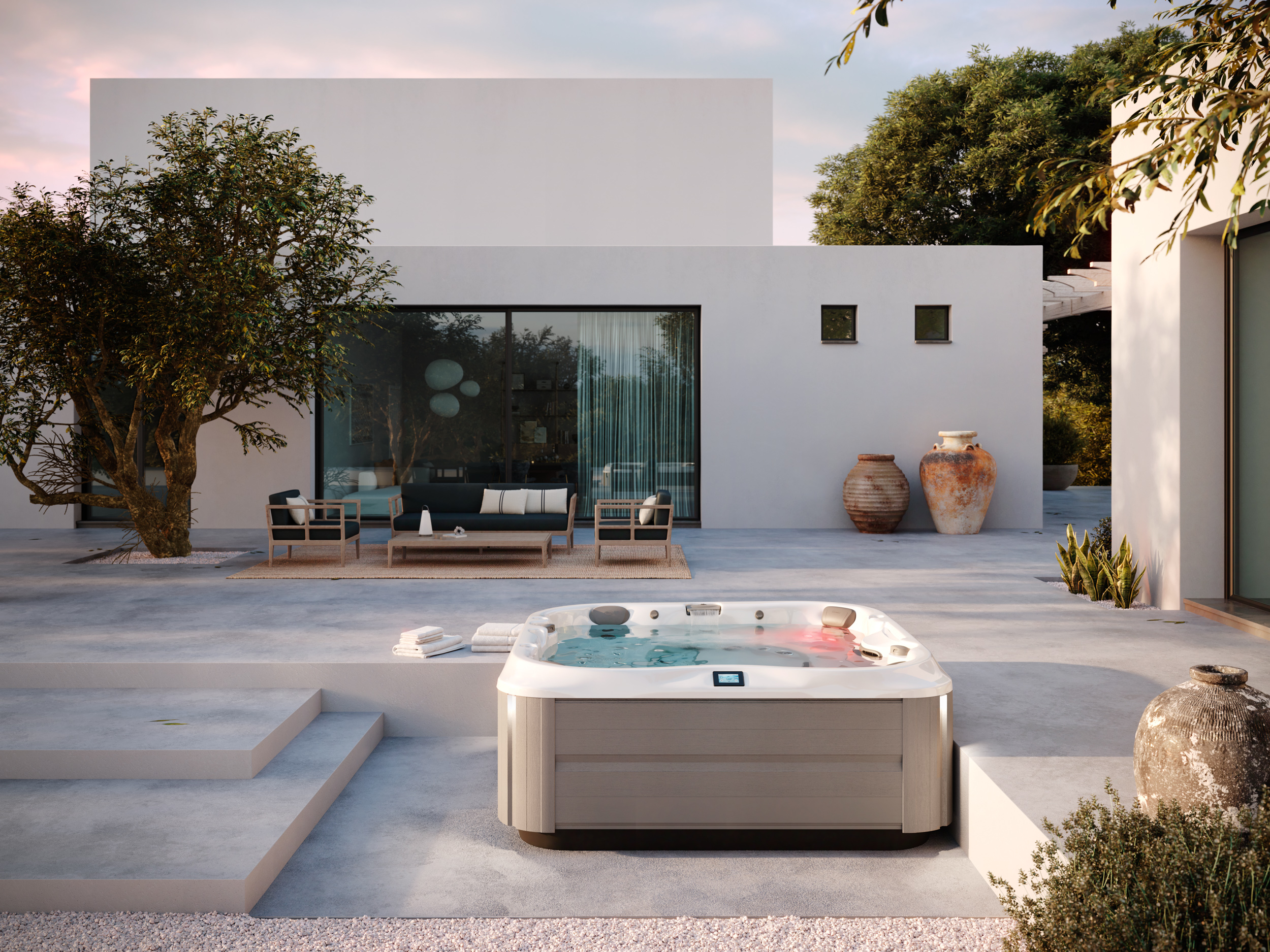J-375™ Comfort Hot Tub with Largest Lounge Seat | Jacuzzi.com | Jacuzzi®